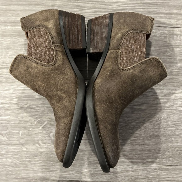 Born | Shoes | Born Boots Womens 6 Dallia Green Leather Distressed ...
